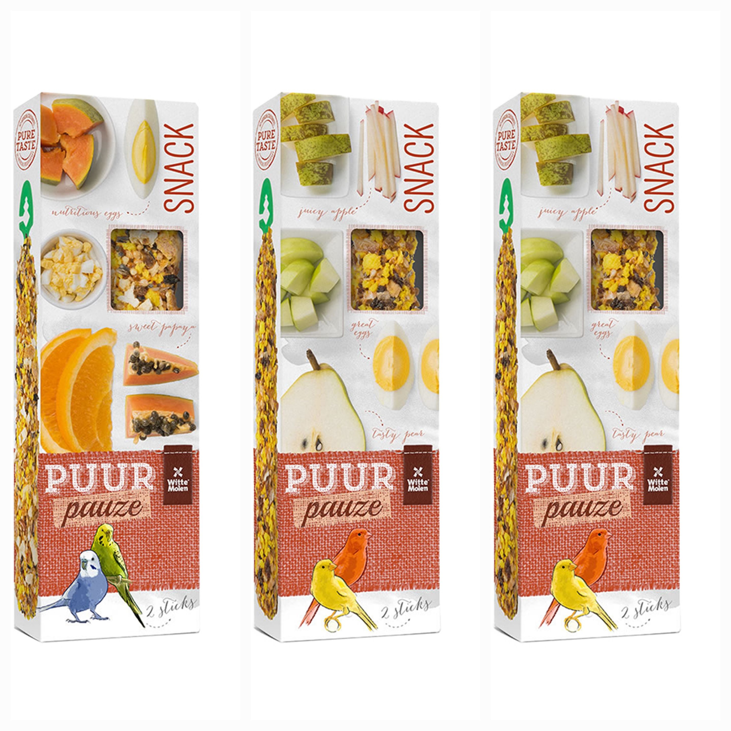 Puur pauze krackers - Witte Molen – Birdshop Christina Pet Shop