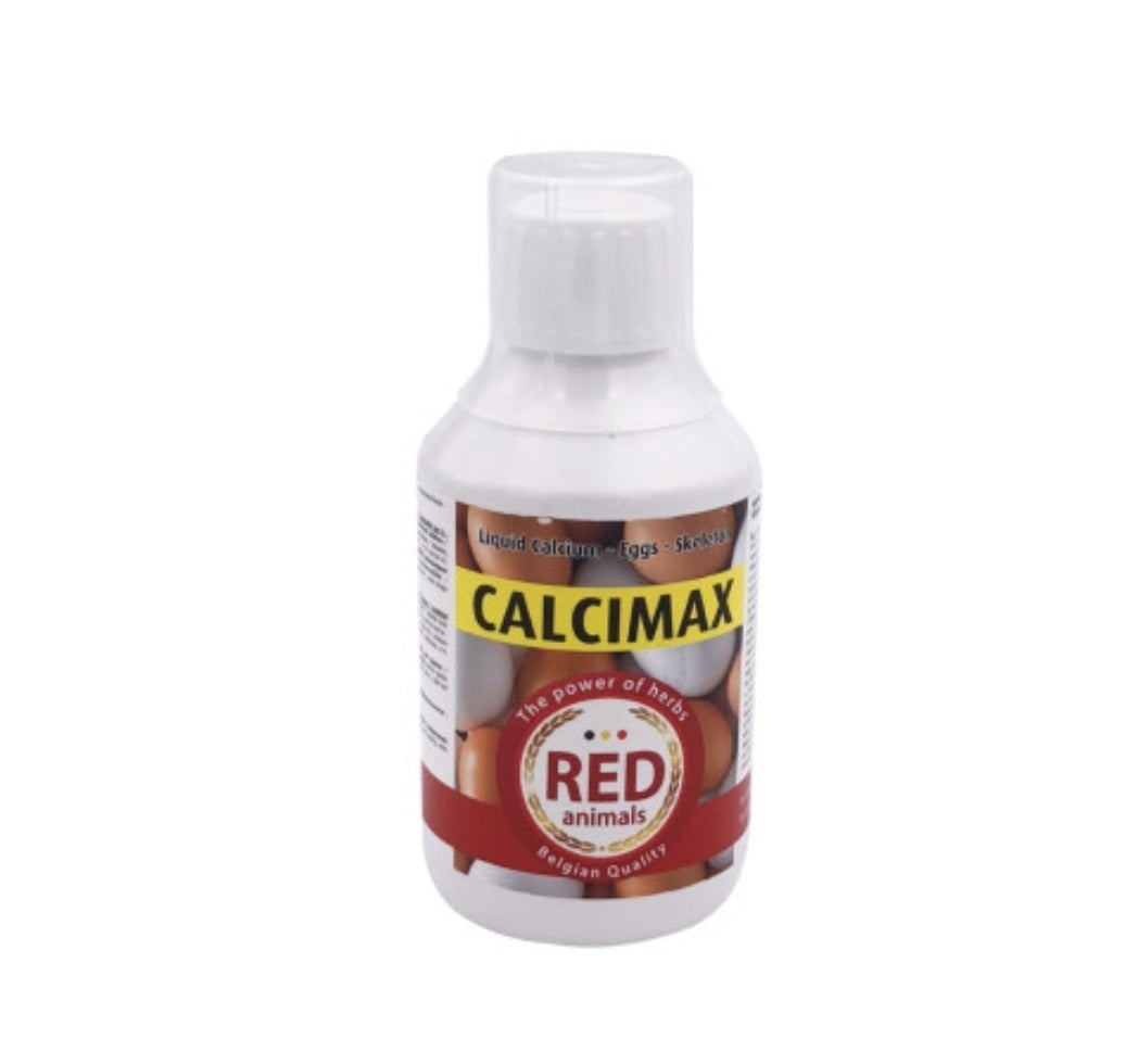 Calcimax 100 ml, Vloeibare Calcium - Red Animals – Birdshop Christina ...